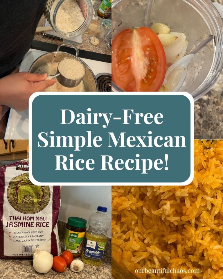 Dairy-Free Simple Mexican Rice Recipe!